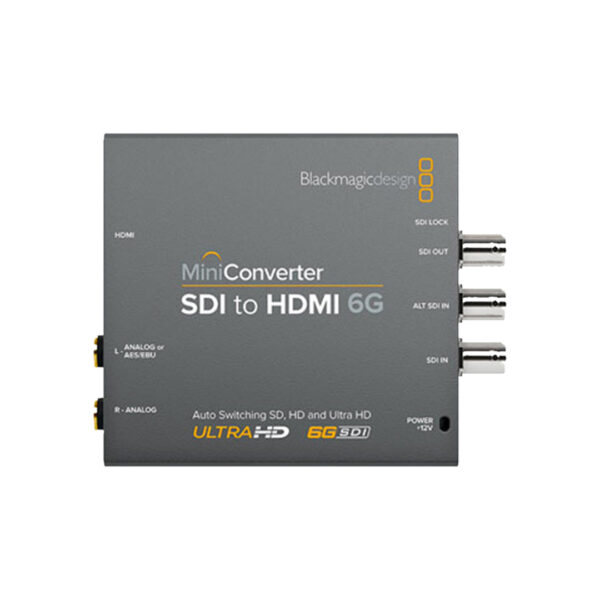 Black Magic Mini Converter SDI->HDMI 6G [4K] - Jonkheer Sound, Light ...